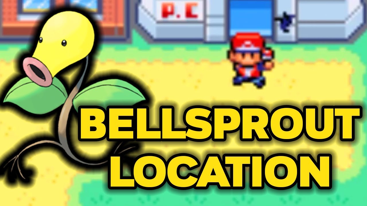 How to Catch Bellsprout in Pokemon FireRed or LeafGreen! - YouTube