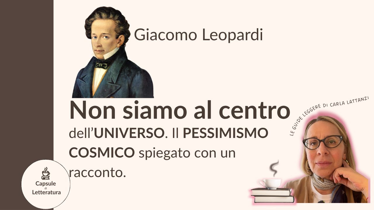 IL PESSIMISMO COSMICO - Leopardi e l'Islandese - YouTube