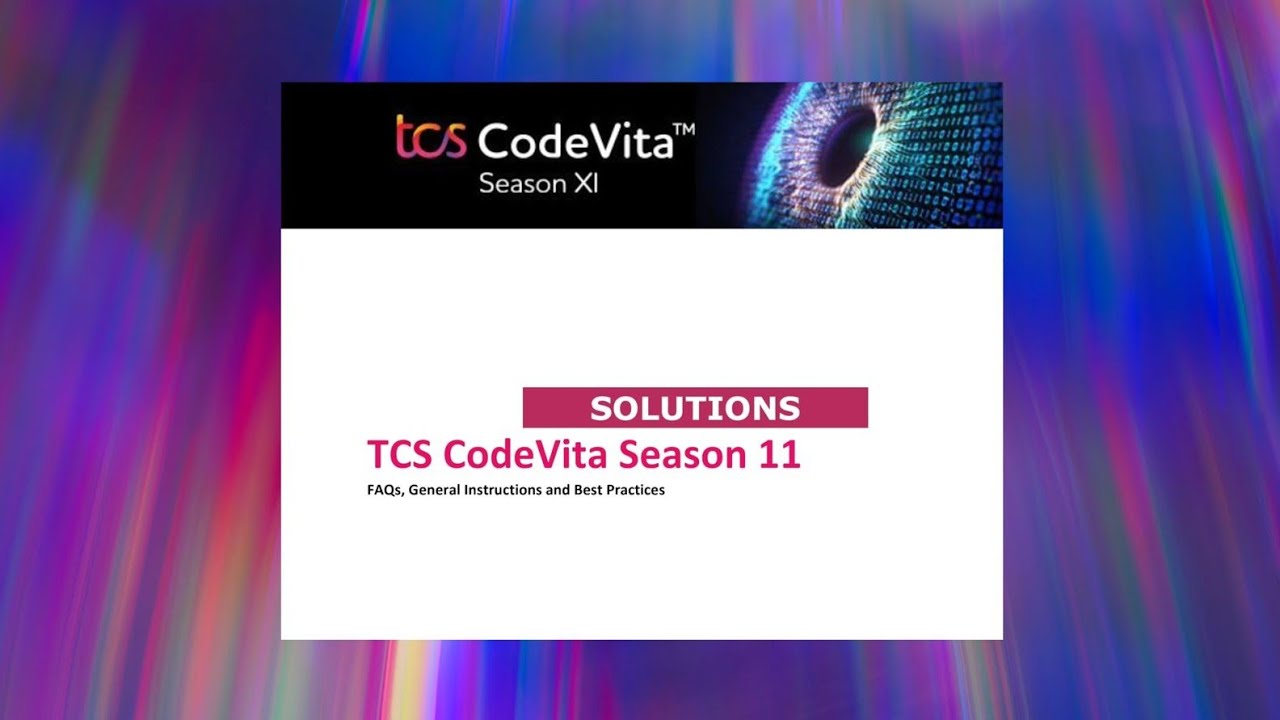 Tcs Codevita Coding Questions Solution 2023 Codingsolutions Test 5112