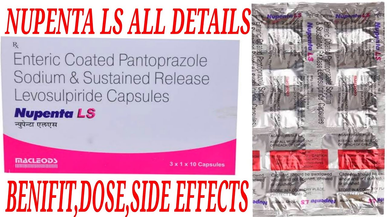 Nupenta Ls Capsule Uses,Dose,Side Effects - Pantoprazole ...