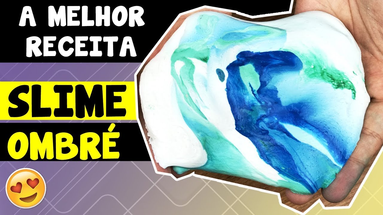 Como fazer SLIME OMBRÉ | TIO LUCAS - YouTube