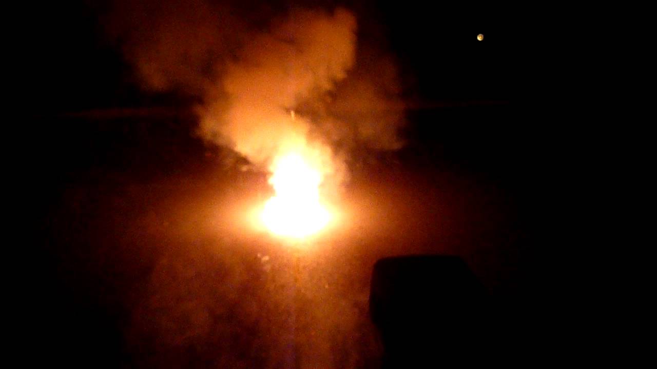 ground fireworks - YouTube