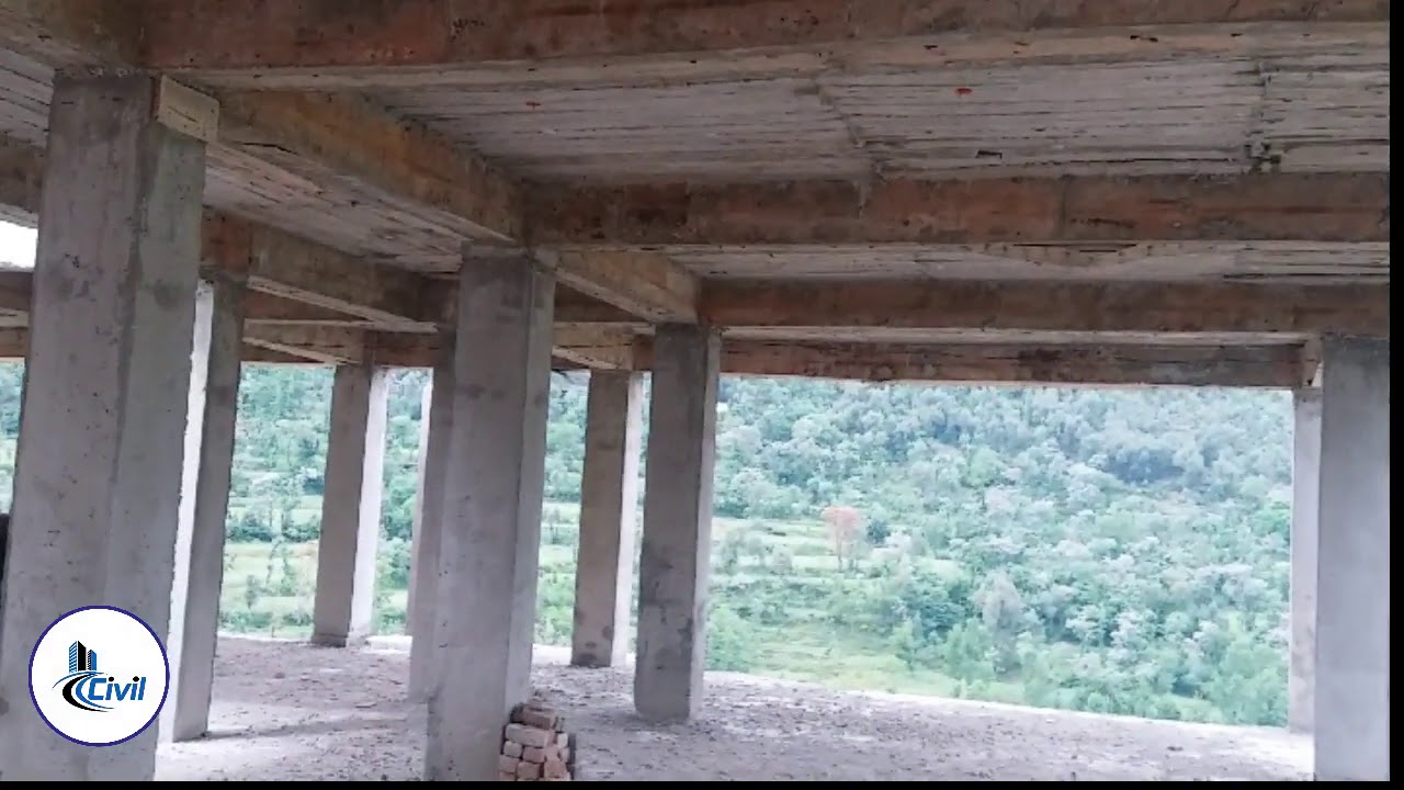 Concrete finishing done poor - Pouring of poor concrete slab and beams ...