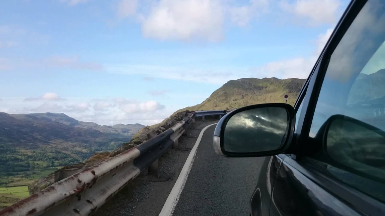 Snowdonia. Driving through the valleys - YouTube