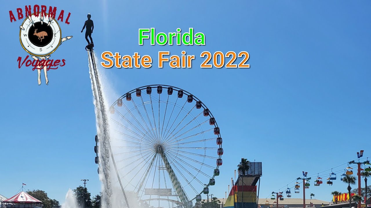 The Sunshine Fair - (Visiting The Florida State Fair) - YouTube