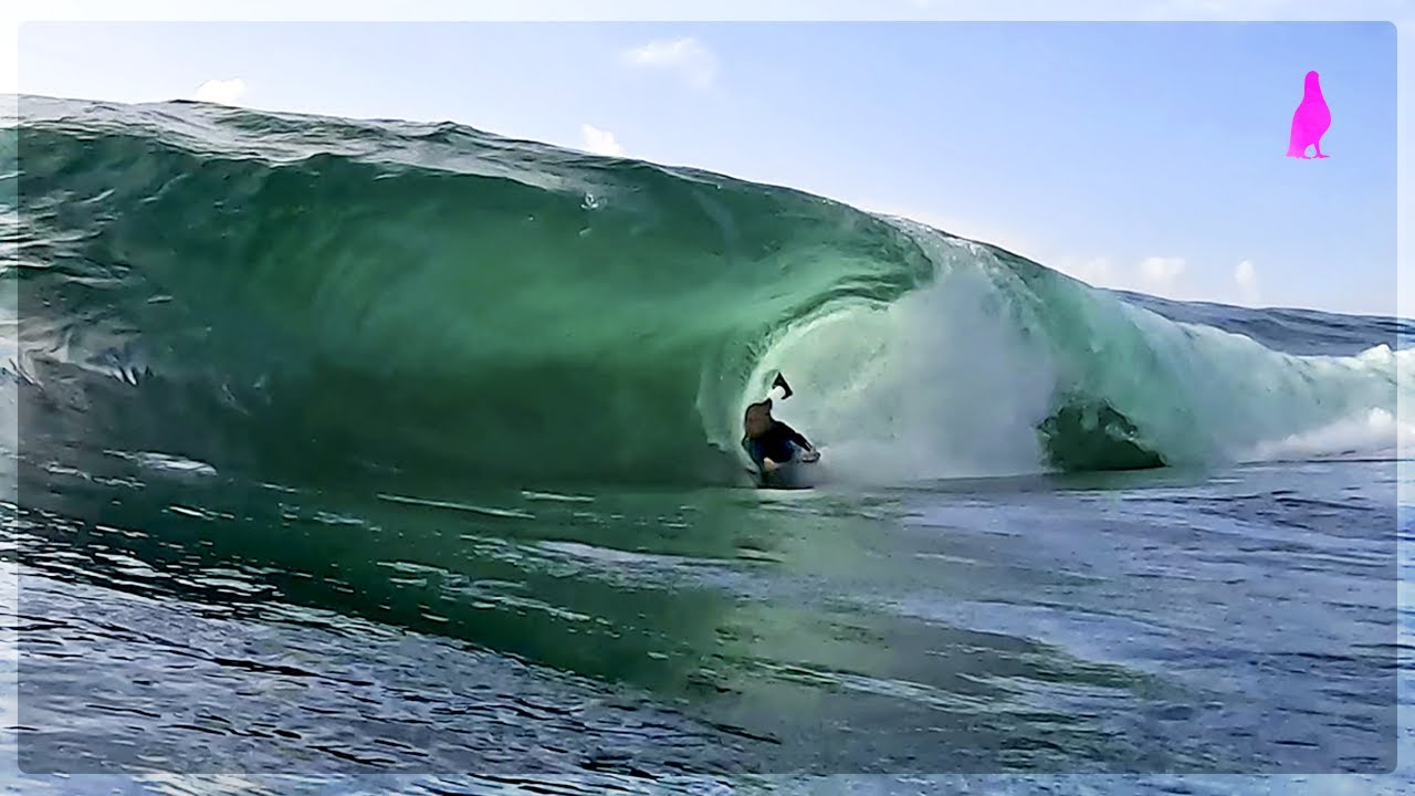 Bodyboarding SHOREBREAK de COPACABANA - YouTube