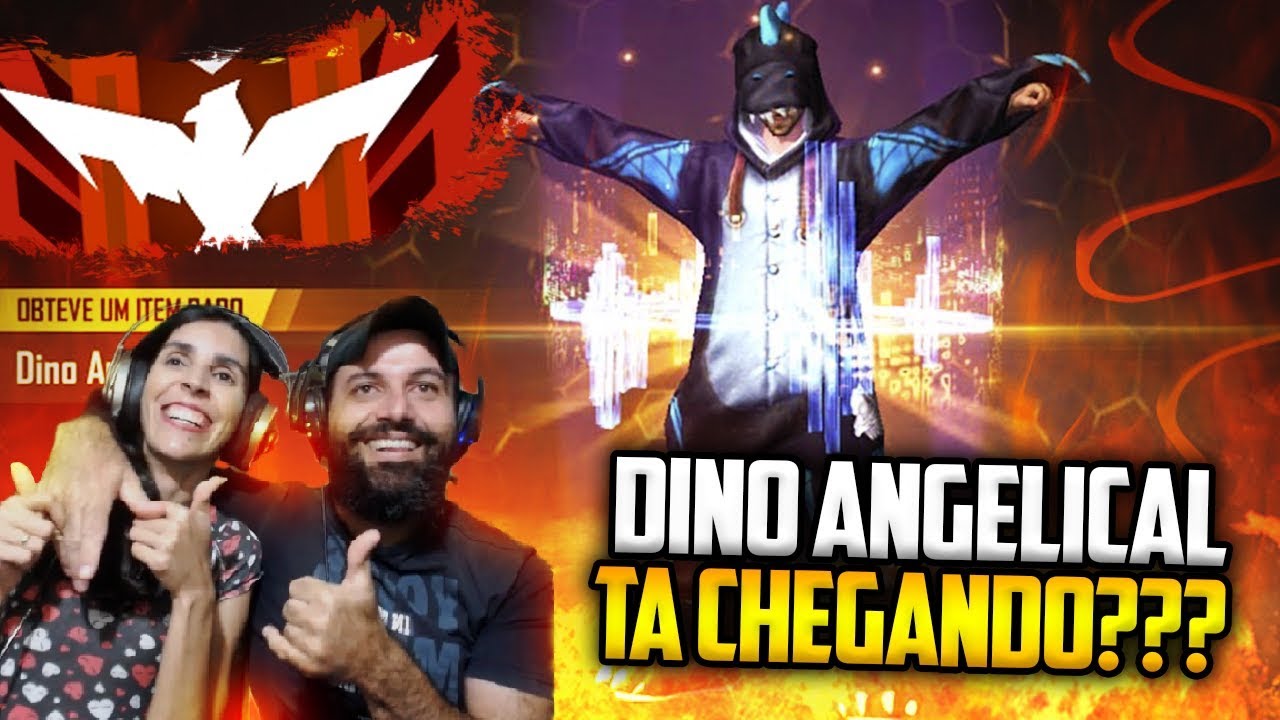 💪FREE FIRE AO VIVO!!DINO ANGELICAL CHEGANDO AMANHÃ?AIM MEUS DIMAS💪 # ...