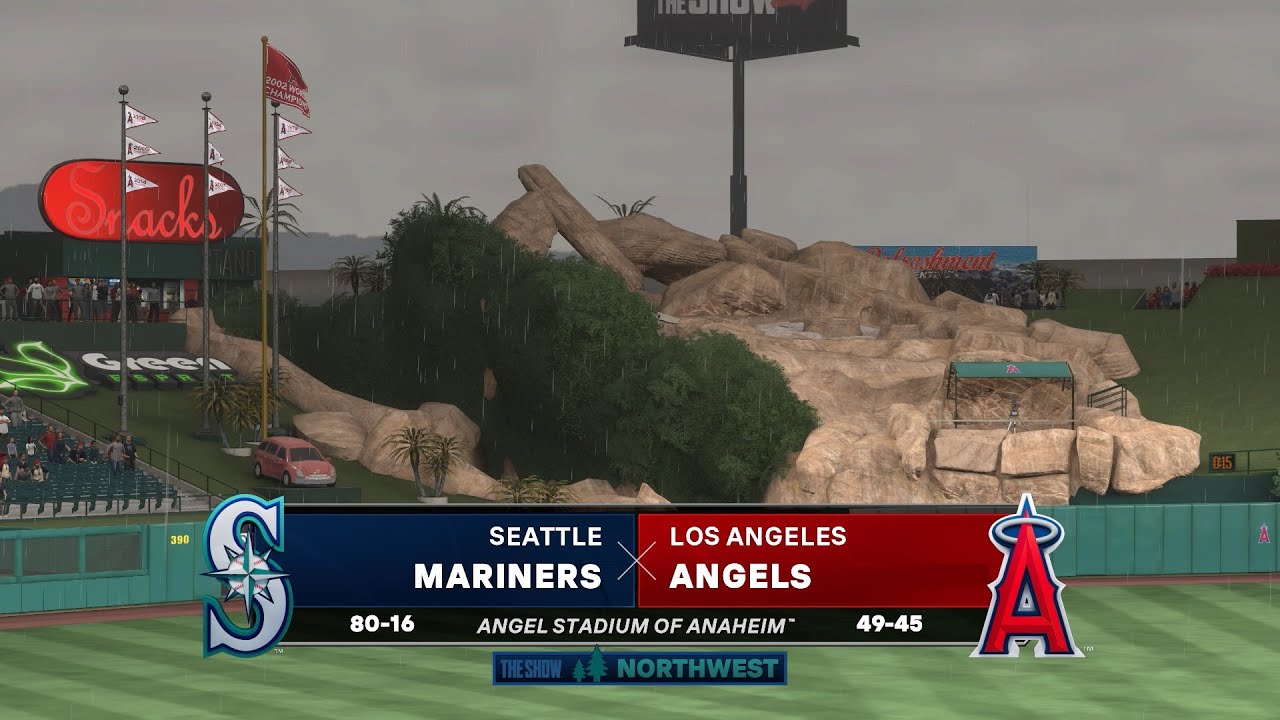 Seattle Mariners (80-16) @ Los Angeles Angels (49-45) | RS [#97] | MLB ...