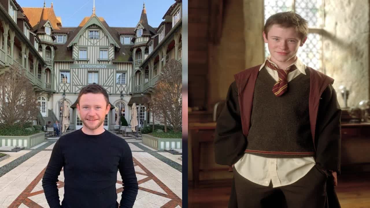 Harry Potter star Devon Murray welcomes baby son - YouTube