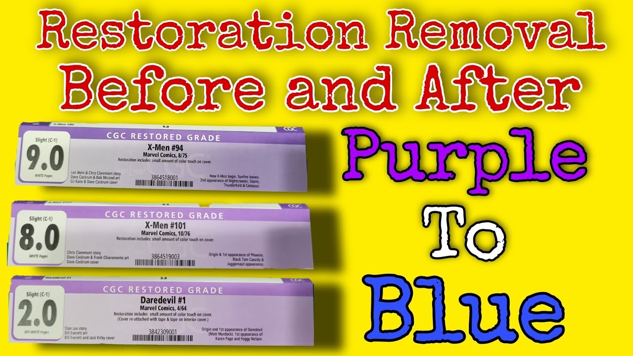 Restoration Removal Before and After - YouTube