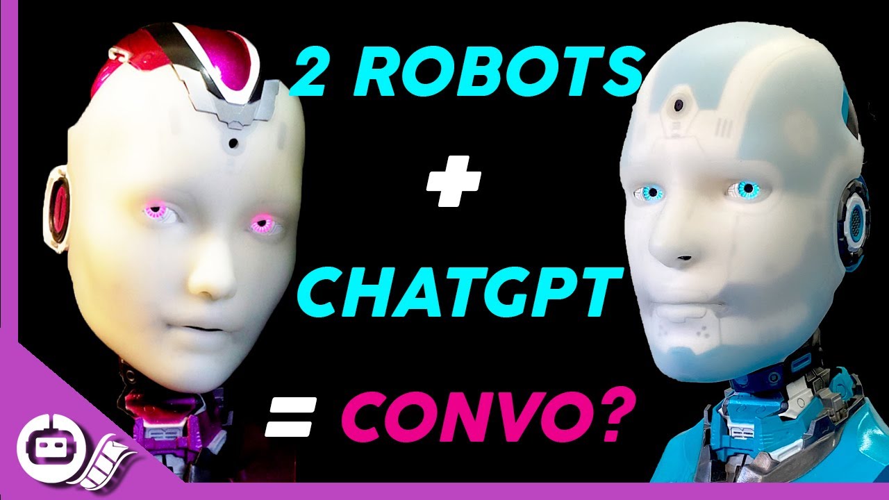A conversation between two robots using ChatGPT - YouTube
