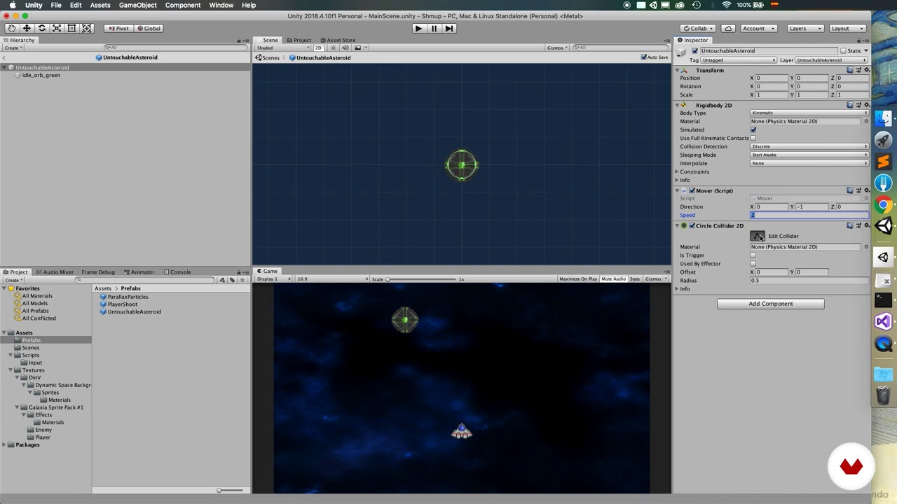 10 Desarrollo de videojuegos 2D con Unity 2020 - YouTube
