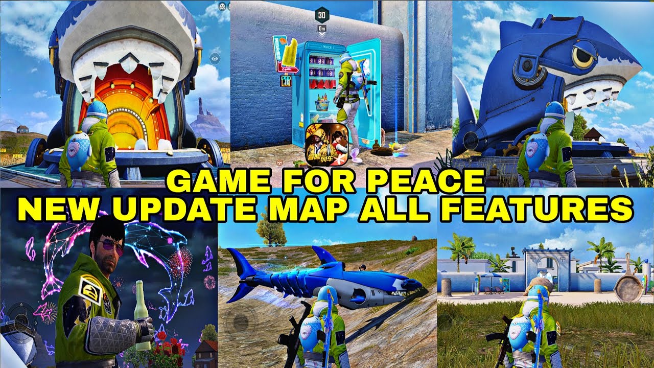 Game For Peace New Update Map Is Here | All New Features | New Map Full ...