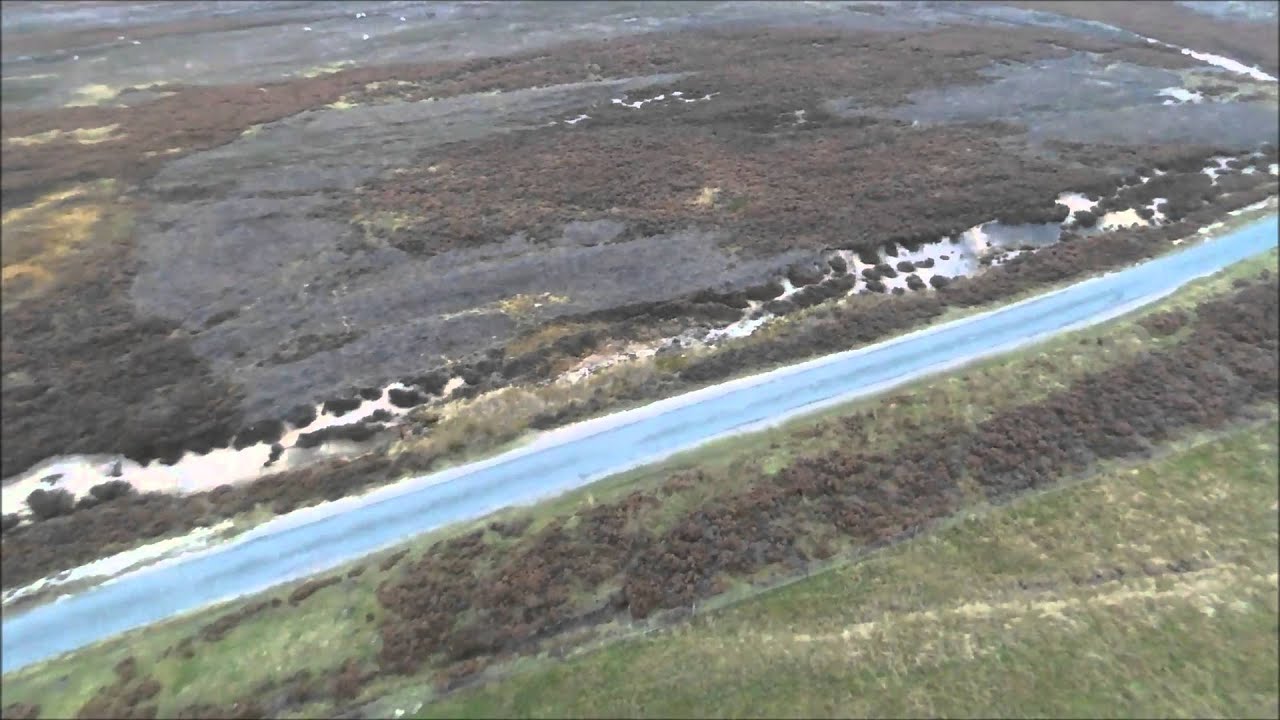 Roman road at Wheeldale - YouTube