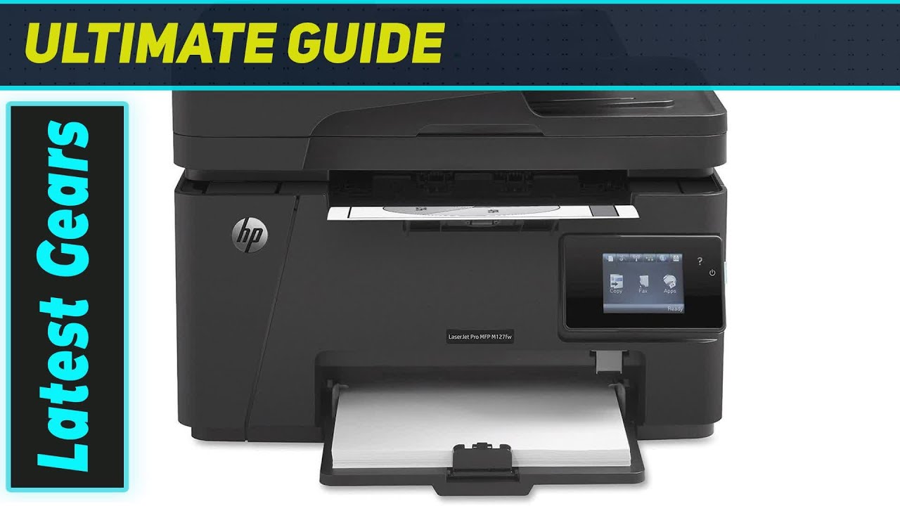 HP LaserJet Pro M127fw: The Ultimate Wireless All-in-One Printer? - YouTube