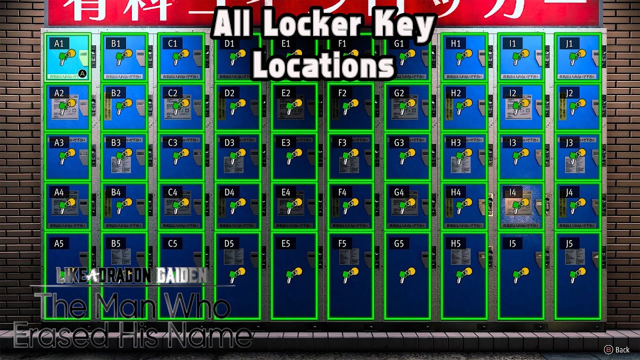 Like a Dragon Gaiden: The Man Who Erased His Name | Locker Key ...