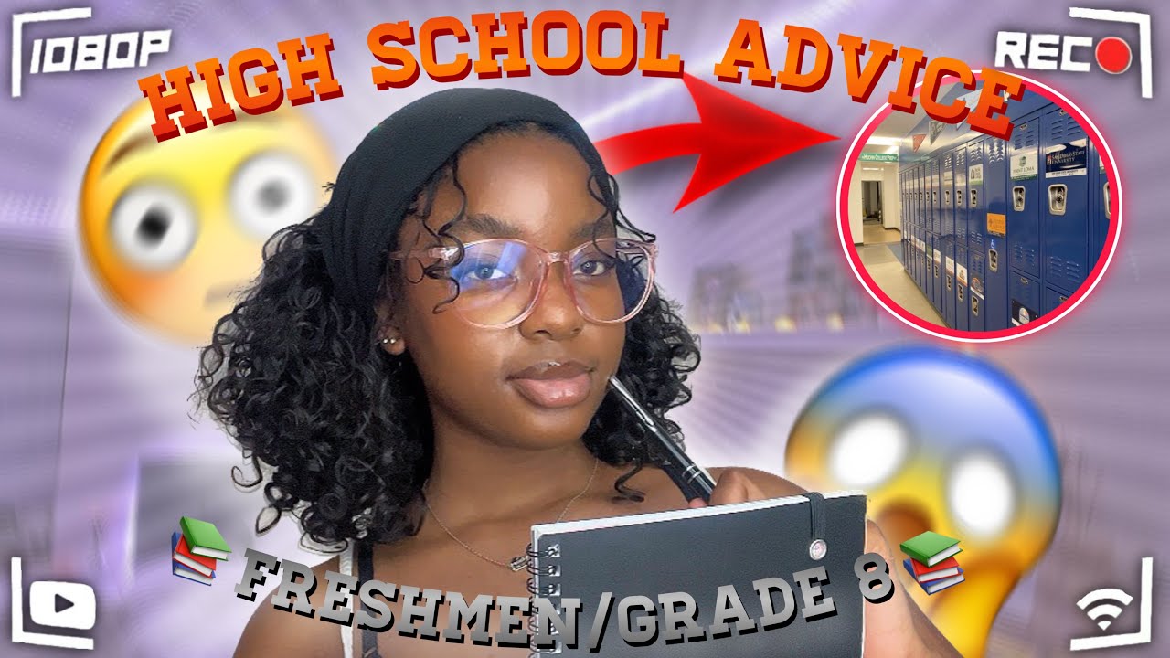 High School Advice That You Need To Hear Pt.2!!📚 | Freshmen\ Grade 8 ...