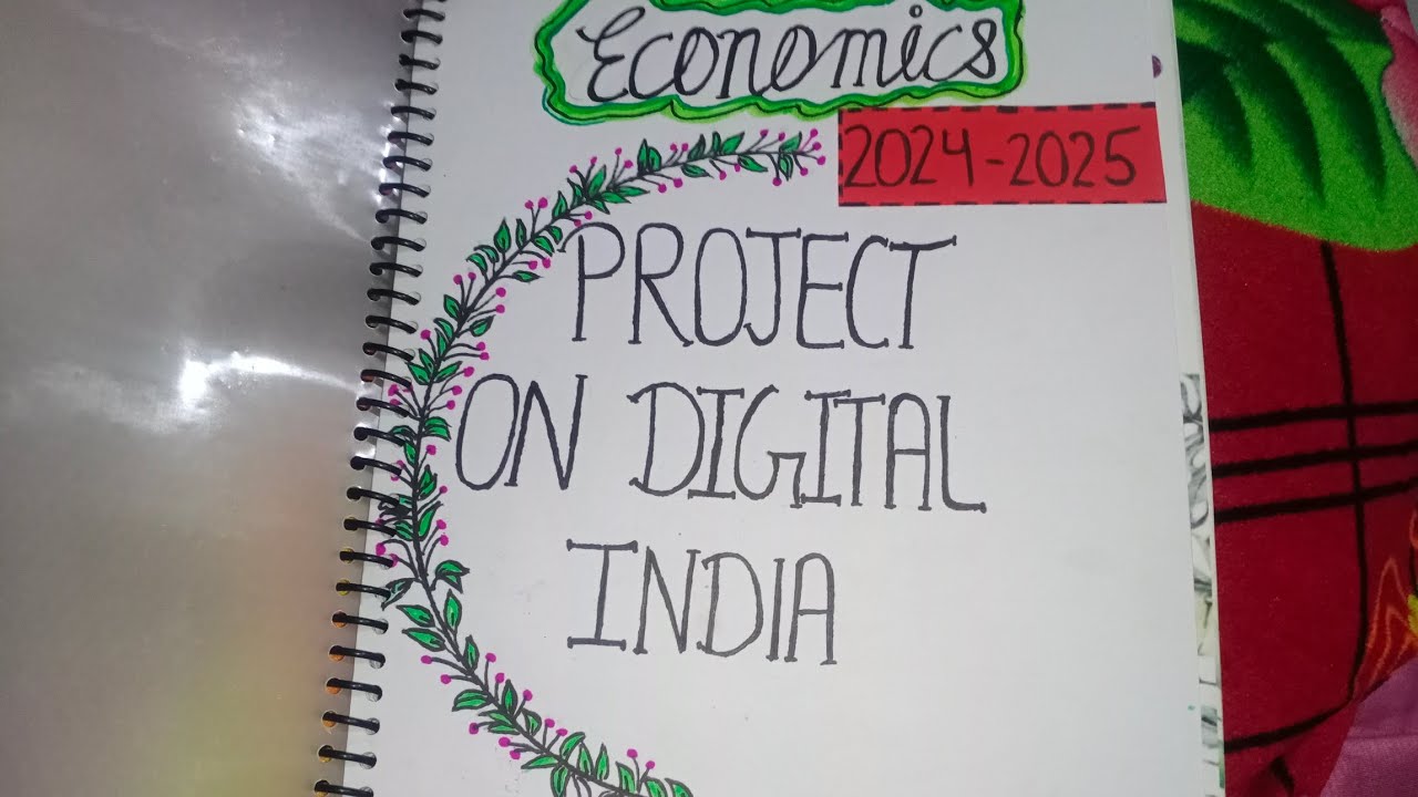 Digital India| project file| class 12th| cbse #viva #commerce #study # ...