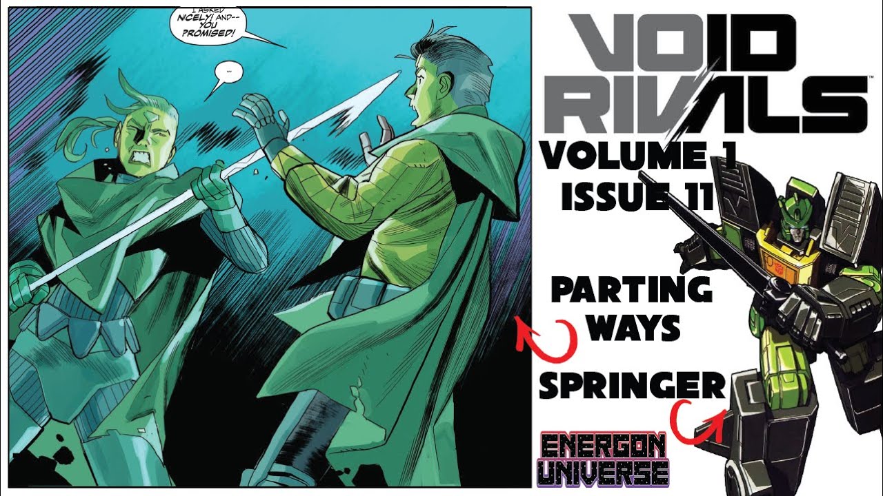 Darak, Solila, Springer Battle An Army In Void Rivals Issue 11 Energon ...