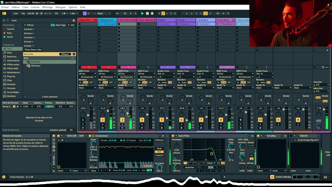 Chill + Ableton Live Music Making Samedi 14 Deca - YouTube