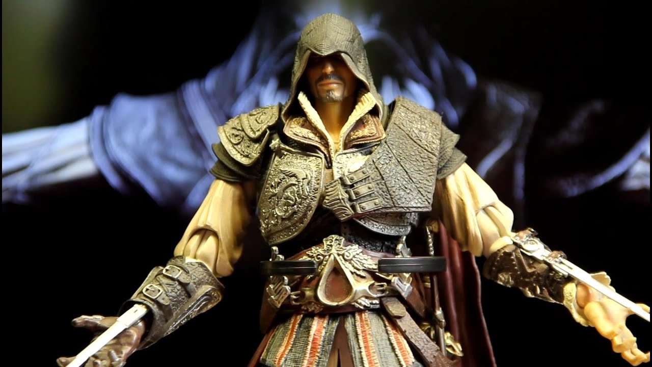 Ezio Auditore da Firenze Figure Review - Assassin's Creed II - YouTube