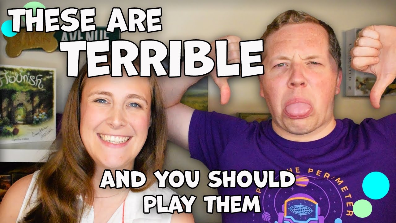 5 Terrible Games We LOVE! - YouTube