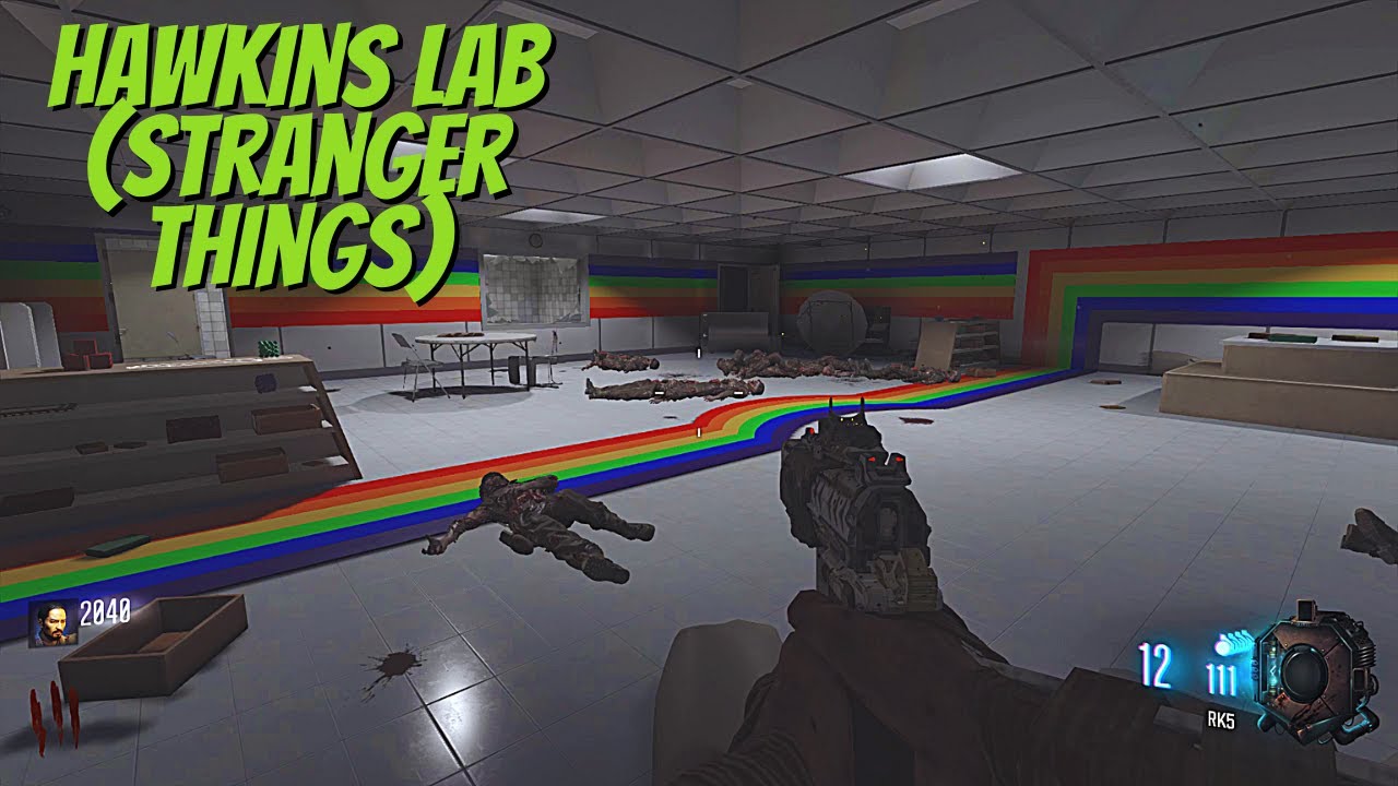 Hawkins Lab (Stranger Things) | CUSTOM MAP Zombies | Call Of Duty Black ...