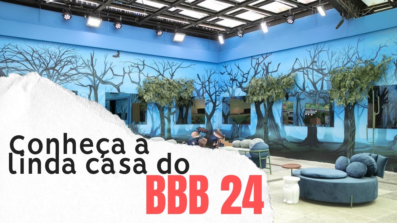 BBB 24 conheça toda a casa e quais são as novidades - YouTube