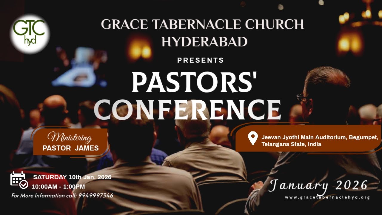 Pastors' Conference Jan 2026 | God has only sons! - YouTube