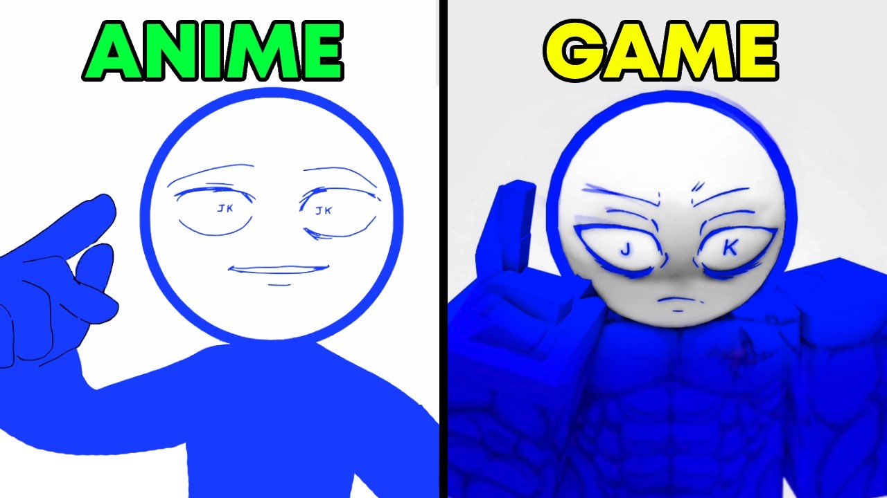 JK Finished Limited Flex Works VS Anime in TSB (Stickman Animation ...