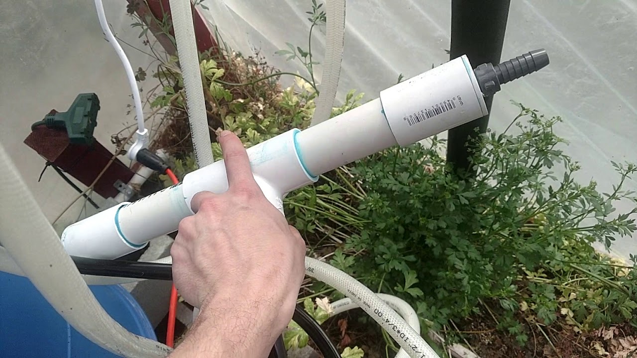 800 watt water cooled grow LED - installing the water loop - YouTube