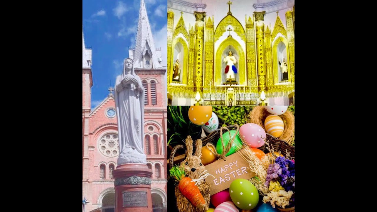 Happy Easter 2020, pray for the end of Covid/Lễ Phục sinh 2020 hãy cầu nguyện cho thế giới an ...