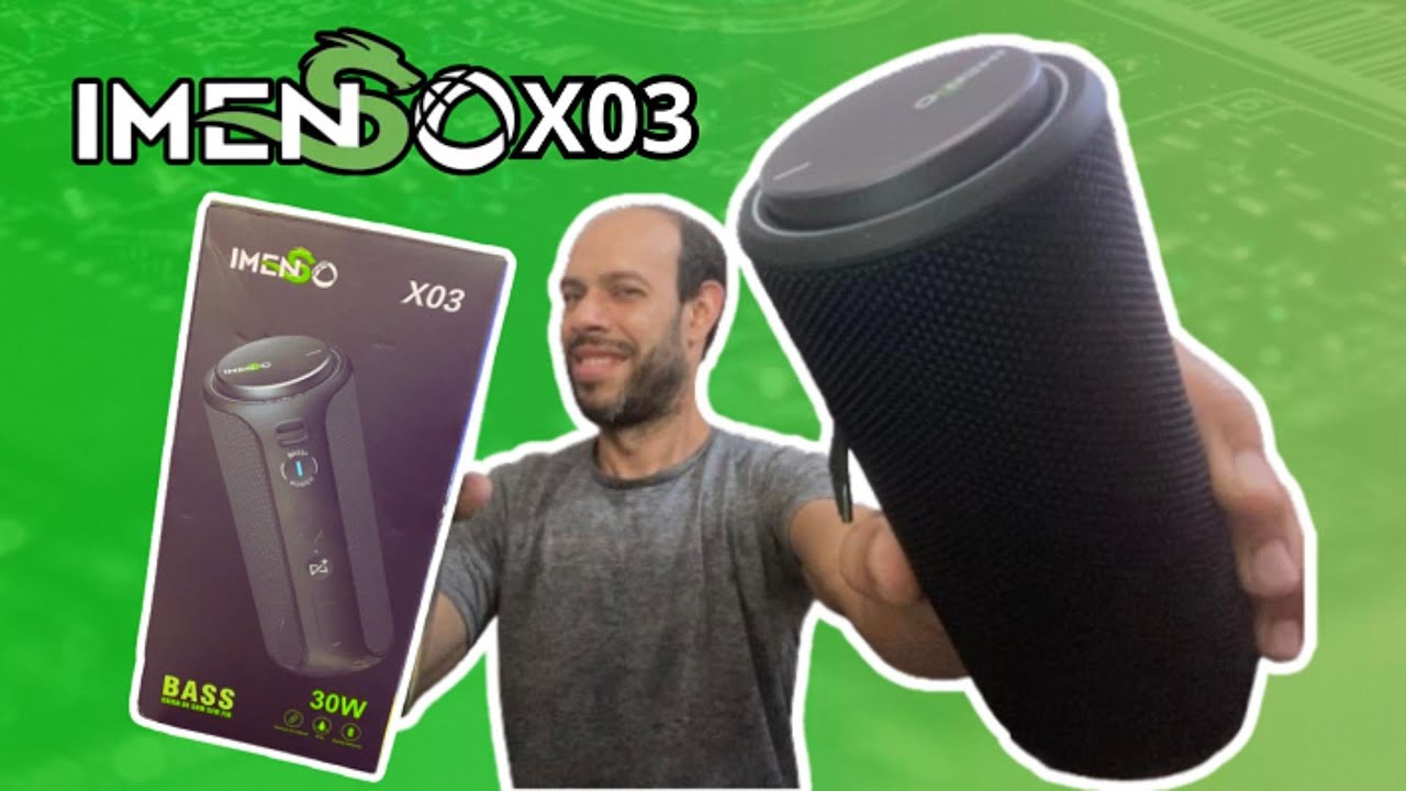 IMENSO X03 30W TWS QUE QUALIDADE SONORA ( REVIEW ) - YouTube