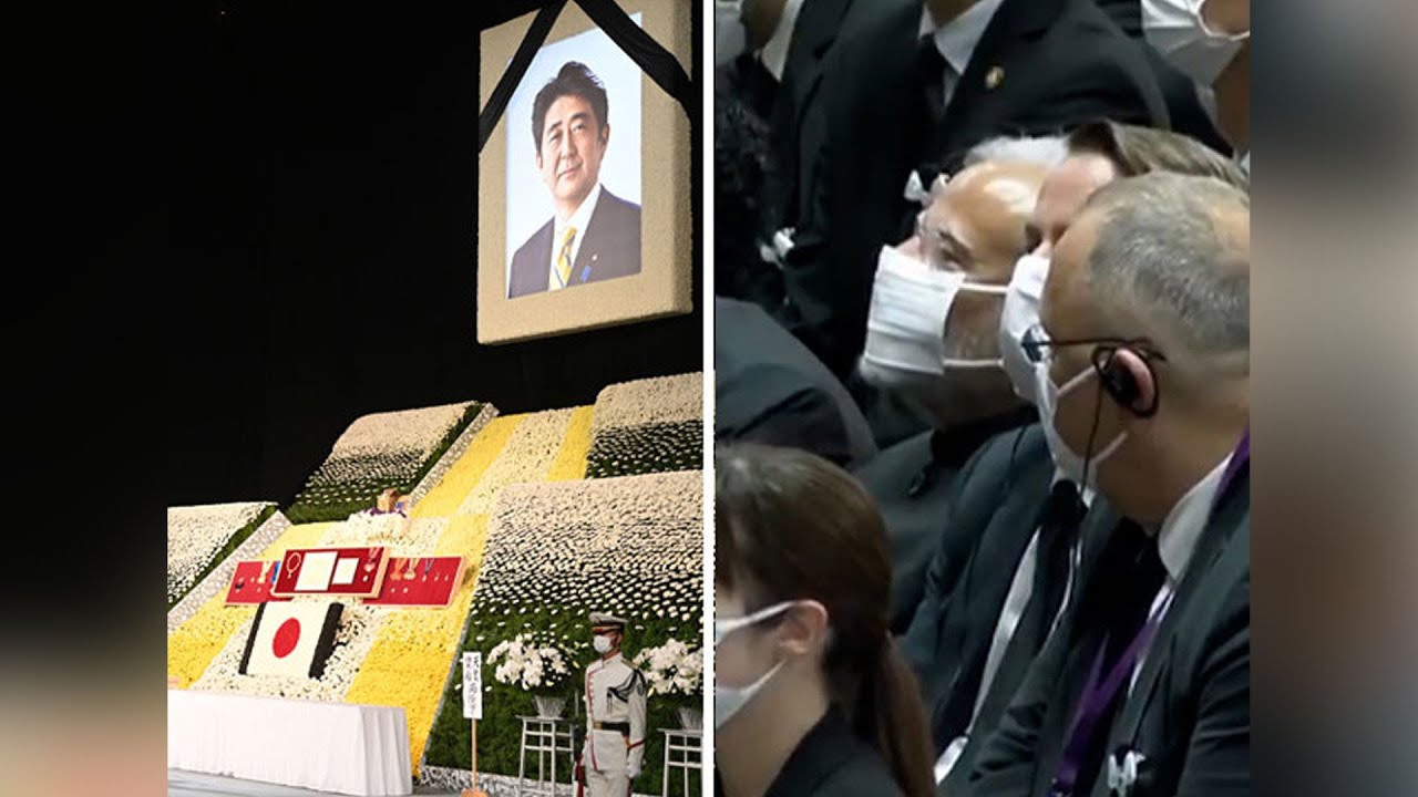 Japan: PM Modi attends state funeral of former Japanese PM Shinzo Abe ...