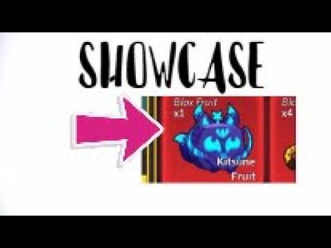 KITSUNE SHOWCASE Blox fruits - YouTube