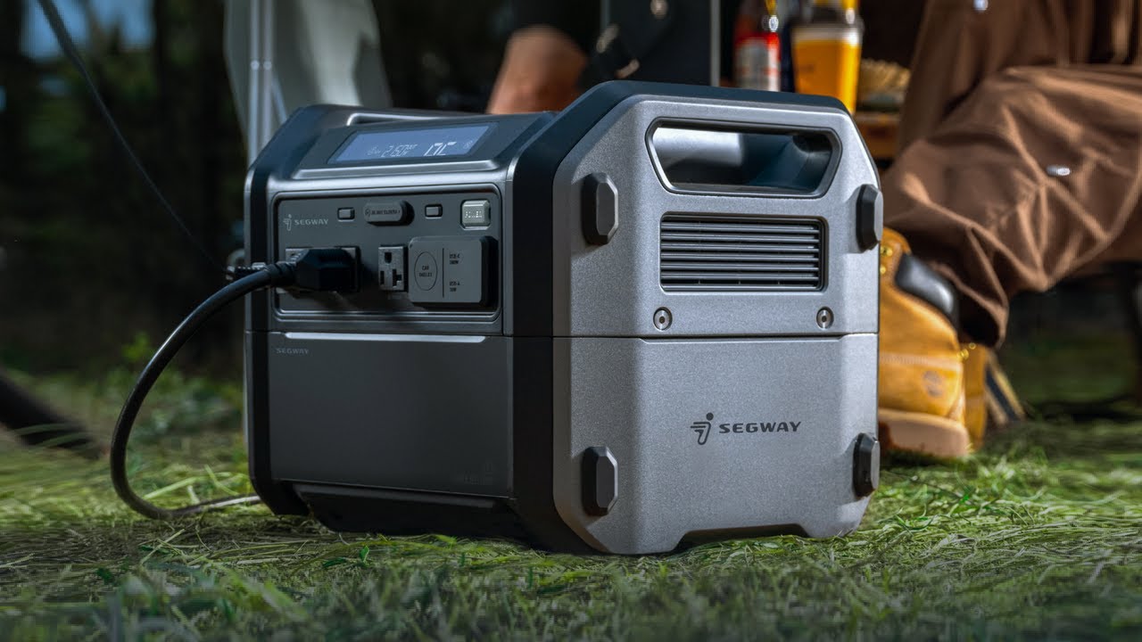 Segway Power Station Cube Series With Battery IP56 Protection - YouTube