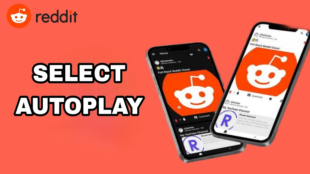 How To Select And Choose Autoplay On Reddit App - YouTube