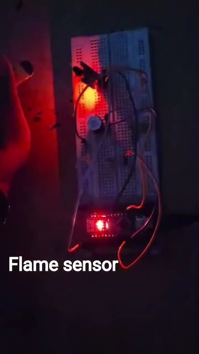 Flame sensor using Arduino UNO #Arduino UNO Projects. #arduino - YouTube