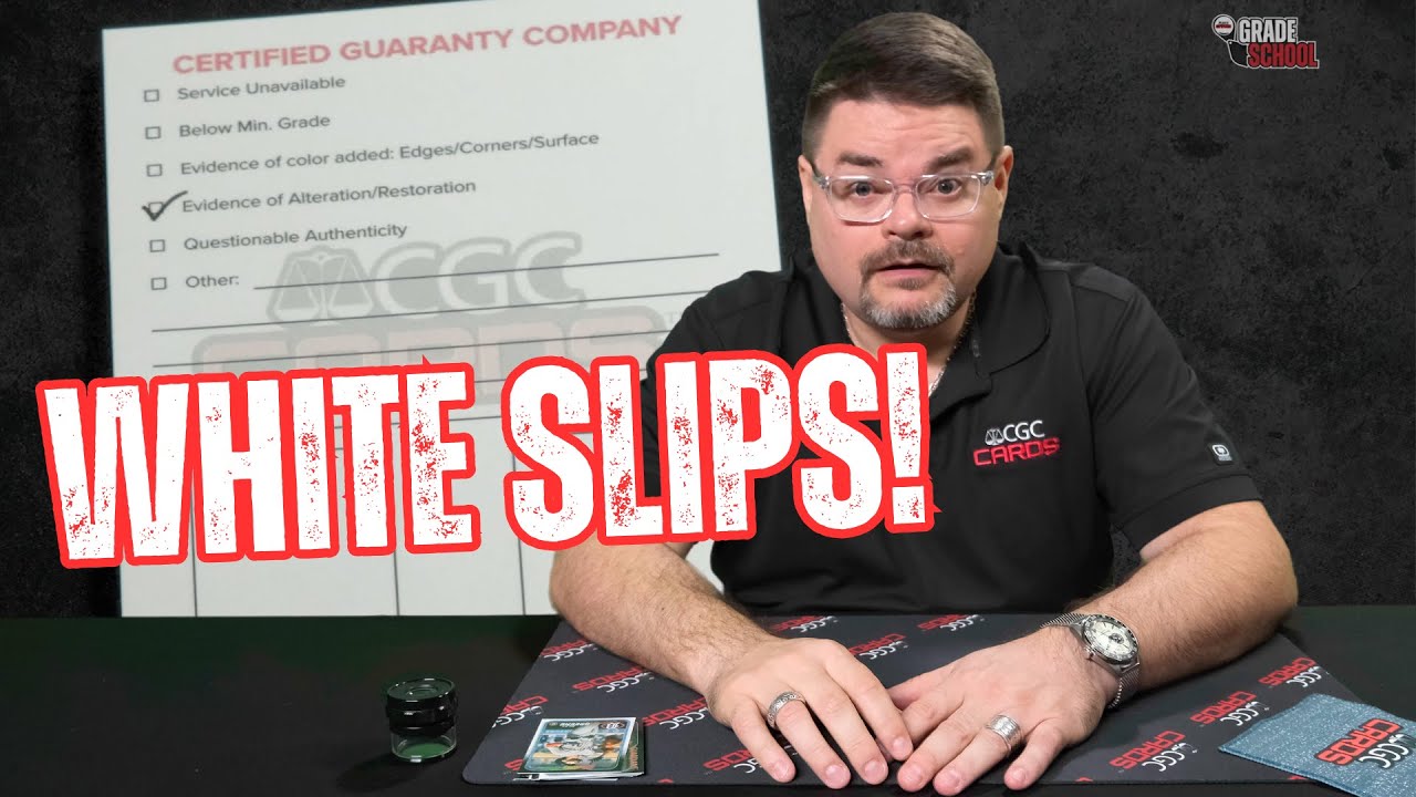CGC Grade School - What are White Slips? - YouTube