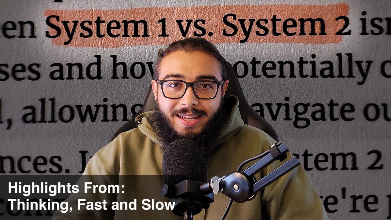 System 1 vs. System 2 - Highlights from Thinking Fast and Slow - YouTube