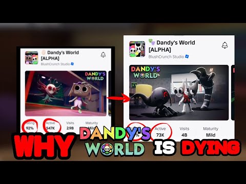 Why DANDYS WORLD is DYING! - YouTube