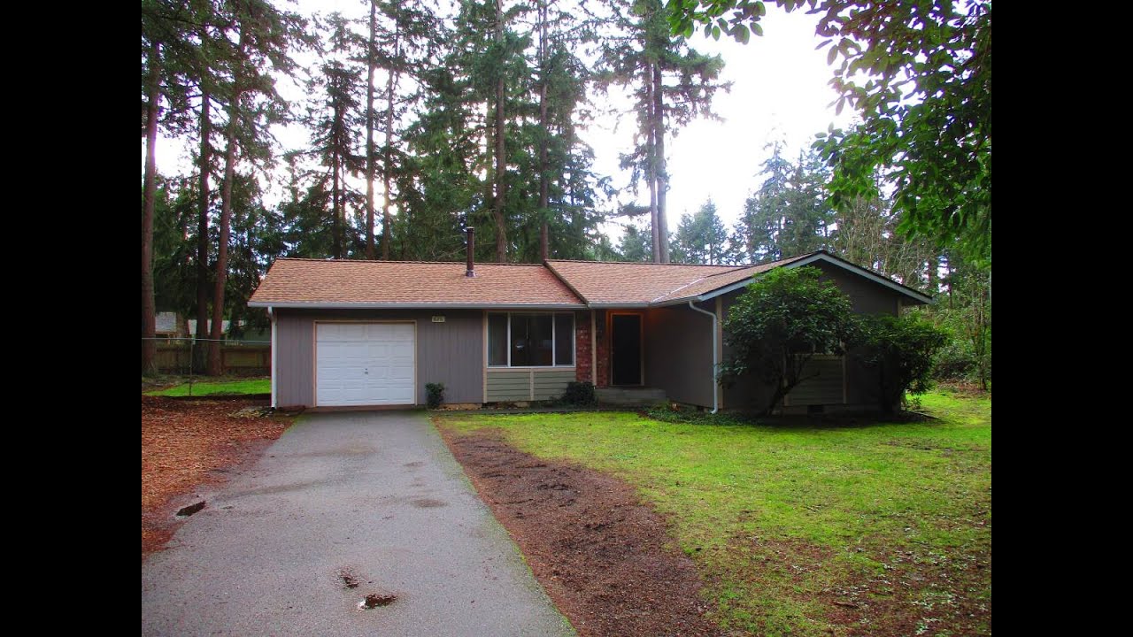 Newly Updated 3-Bedroom Rambler on Fox Island - YouTube