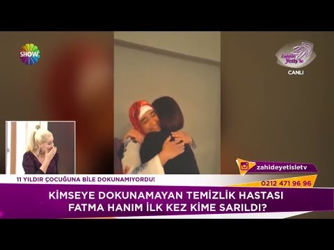 Fatma Hanım çocuğuna ilk kez sarıldı!