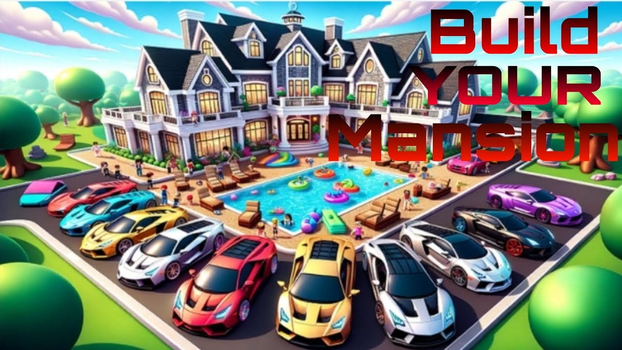 I Build a Mansion In Roblox | I build a top Secret Mansion in Roblox ...