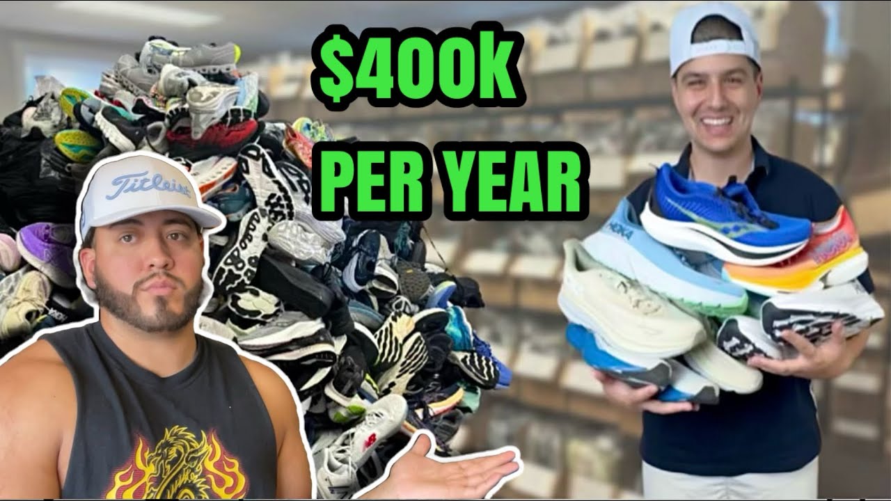 $400k per year selling ONLY Shoes on Ebay!!@Spencer_Enos - YouTube