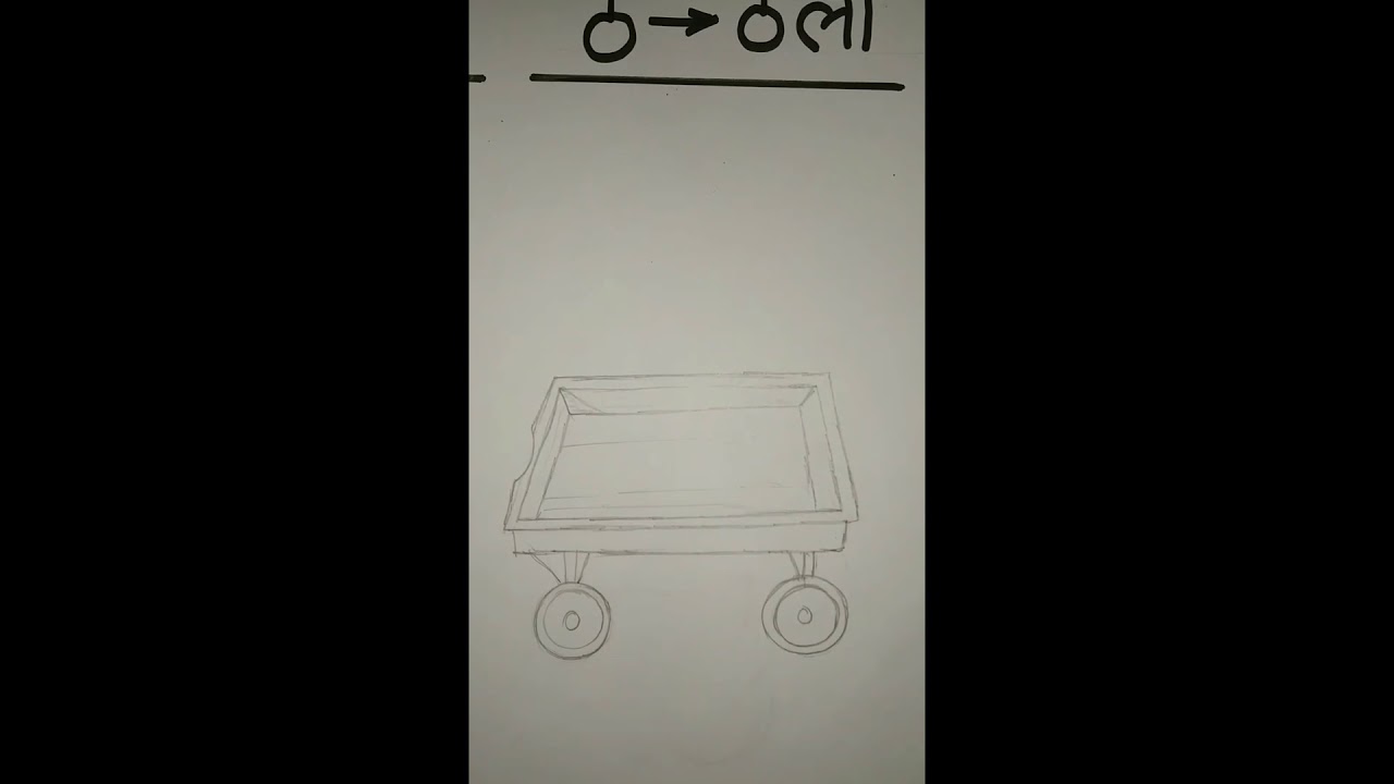 Drawings from ठ से ठेला for kids - YouTube