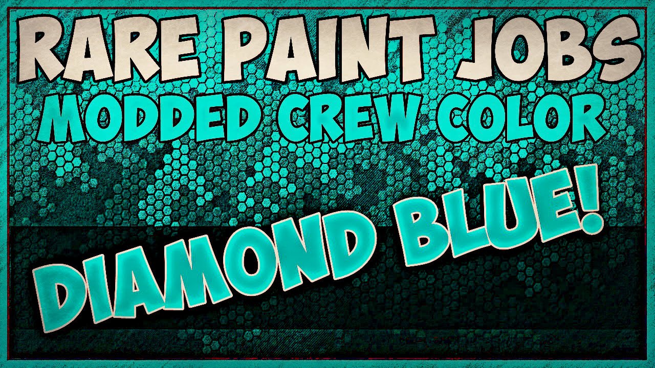GTA 5 Paint Jobs: "Modded Crew Colors" "After All Patches" (Diamond ...
