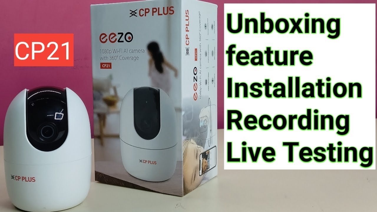CP Plus CP21 Camera Installation | CP Plus Camera | Quality Of CP Plus CP21 | Portable camera ...