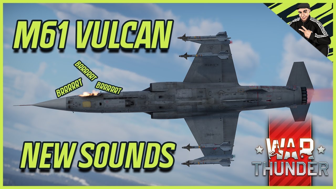 New M61 Vulcan sound comparison to old | War Thunder - YouTube