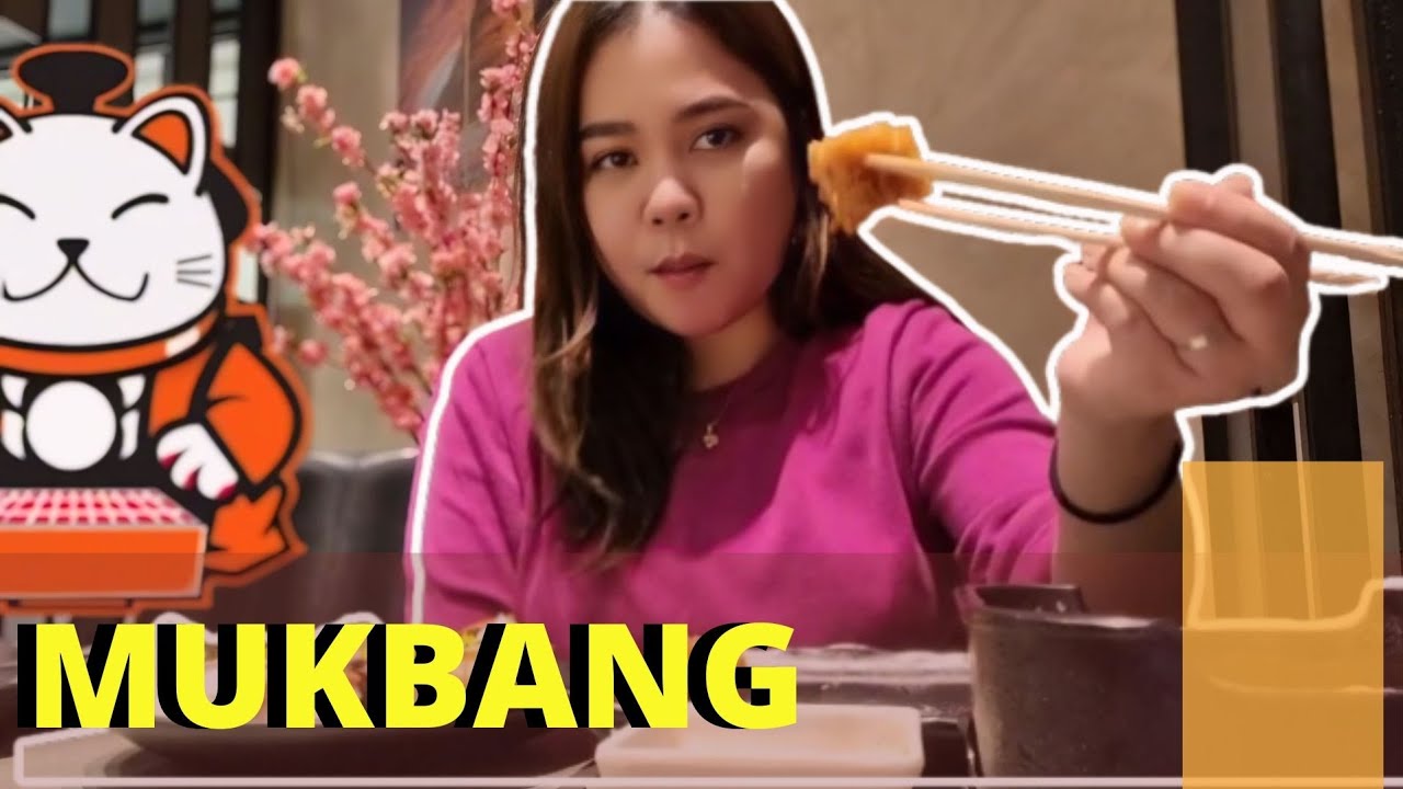 Yakinabe Japanese food mukbang #mukbang - YouTube